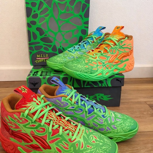 Puma | Shoes | Puma X Lamelo Ball Mb4 Teenage Mutant Ninja Turtle ...